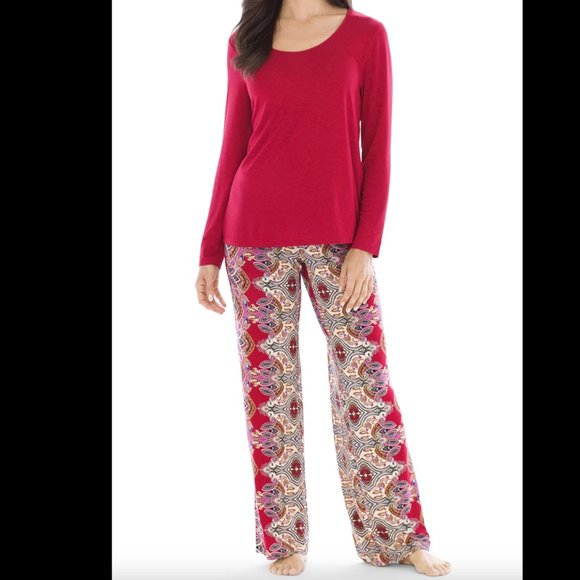 Soma | Intimates & Sleepwear | Soma Pj 2pc Set Cool Nights Long Sleeve ...